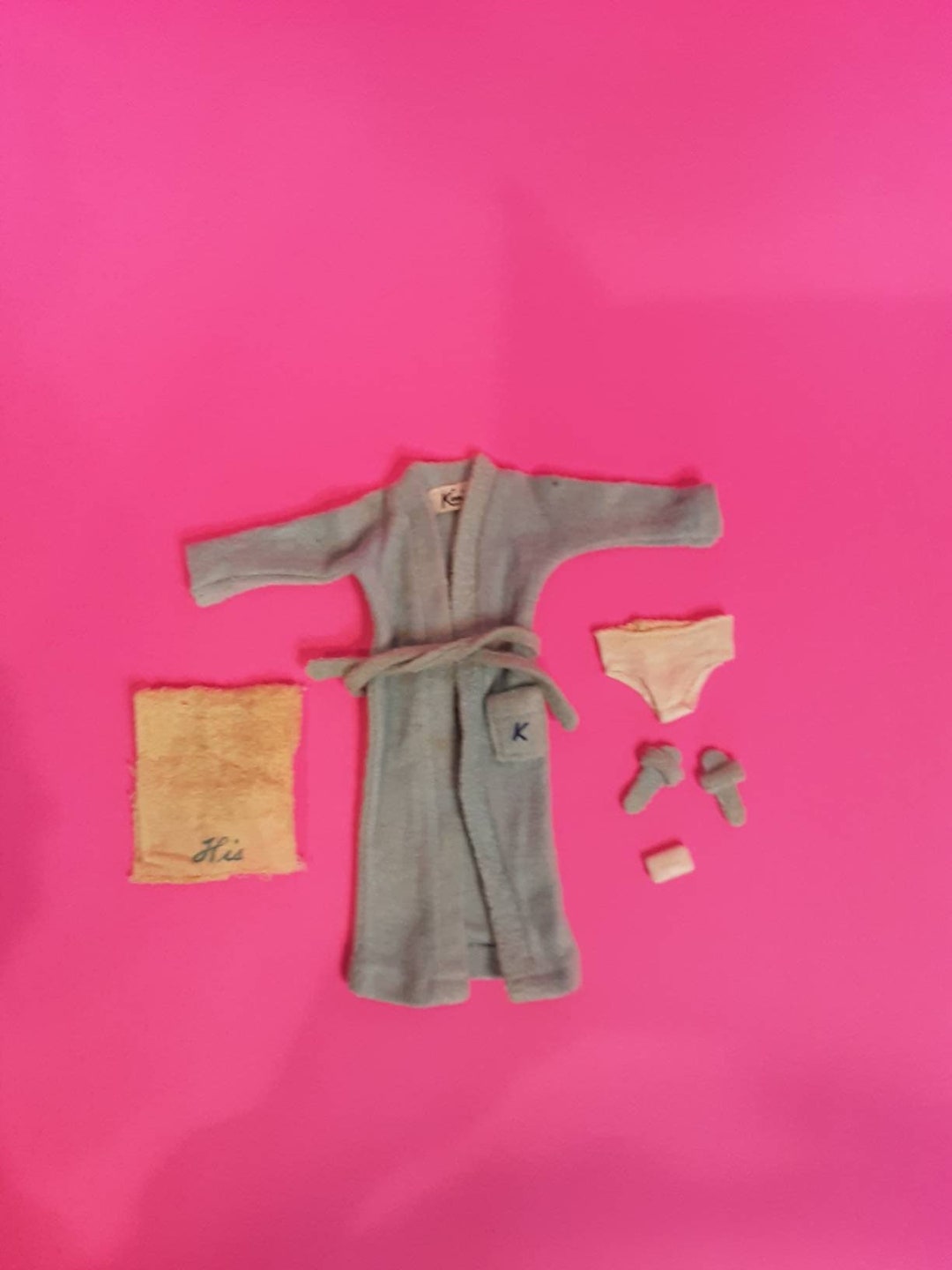 Vintage Terry Togs 784, Ken's Bathrobe ALMOST COMPLETE - Etsy