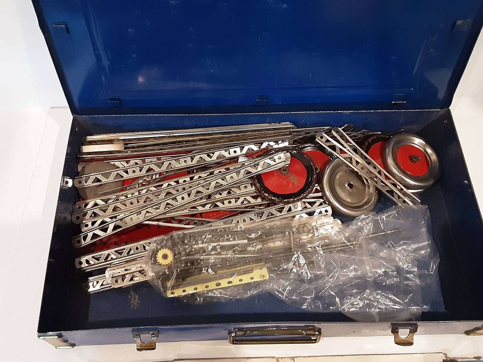 Vintage Erector Set in Blue Box - Etsy