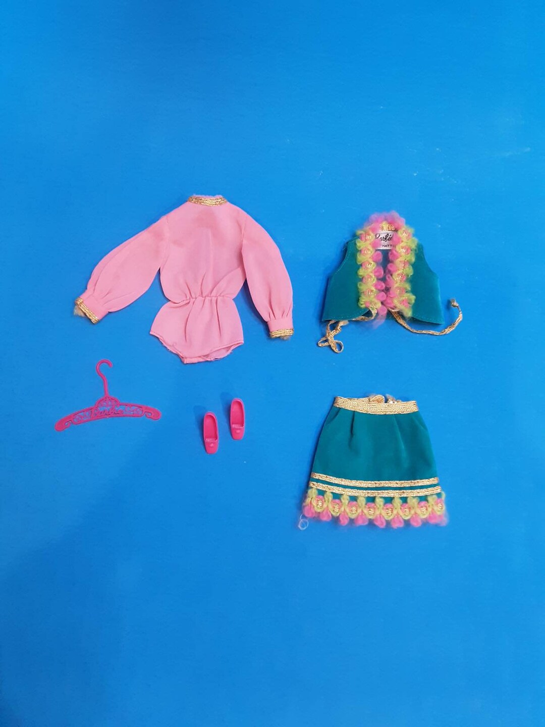 Gypsy Spirt Barbie Clothes #1458 COMPLETE SET - Etsy