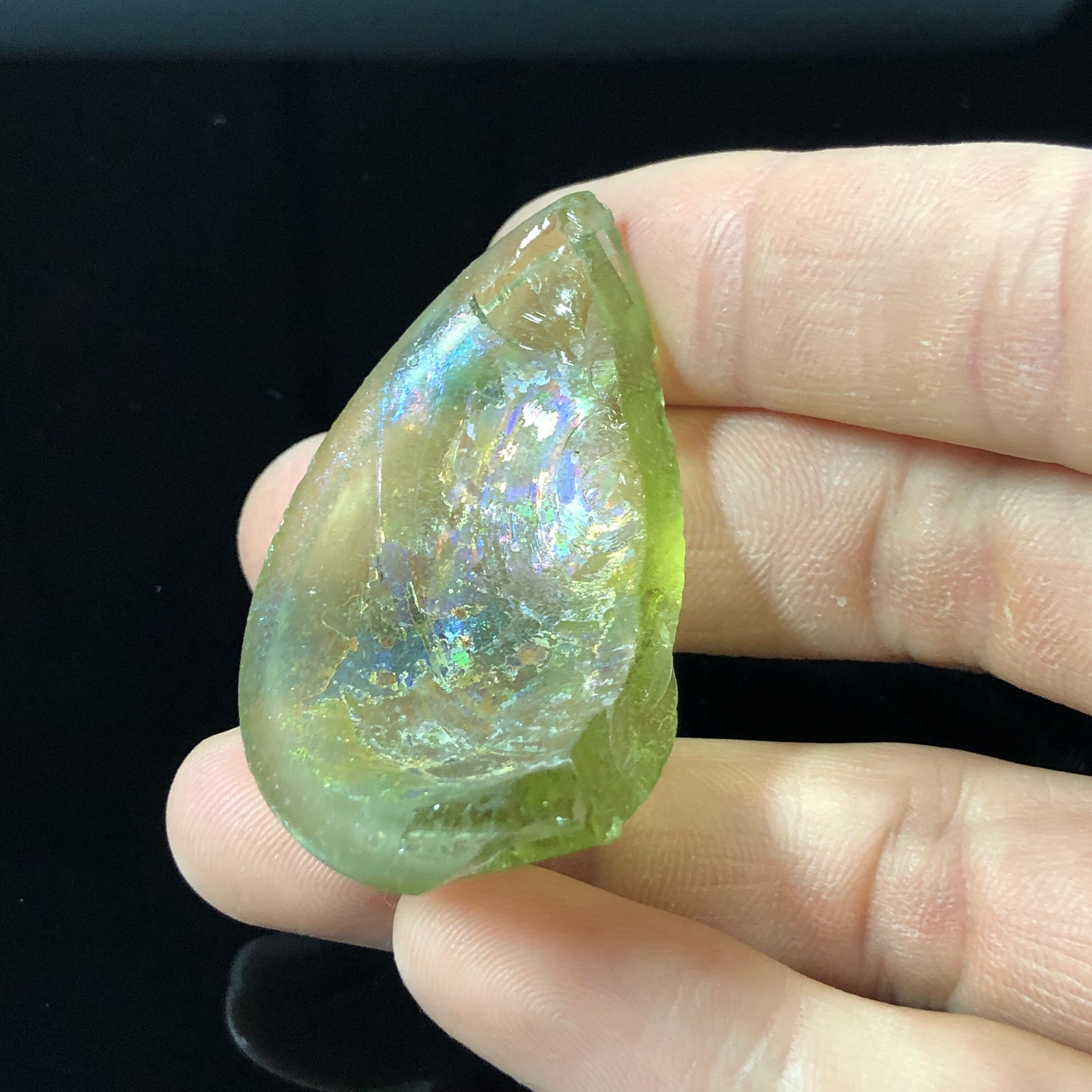 RAINBOW Patina Ancient Roman Glass Amazing Rainbow Patina - Etsy Canada