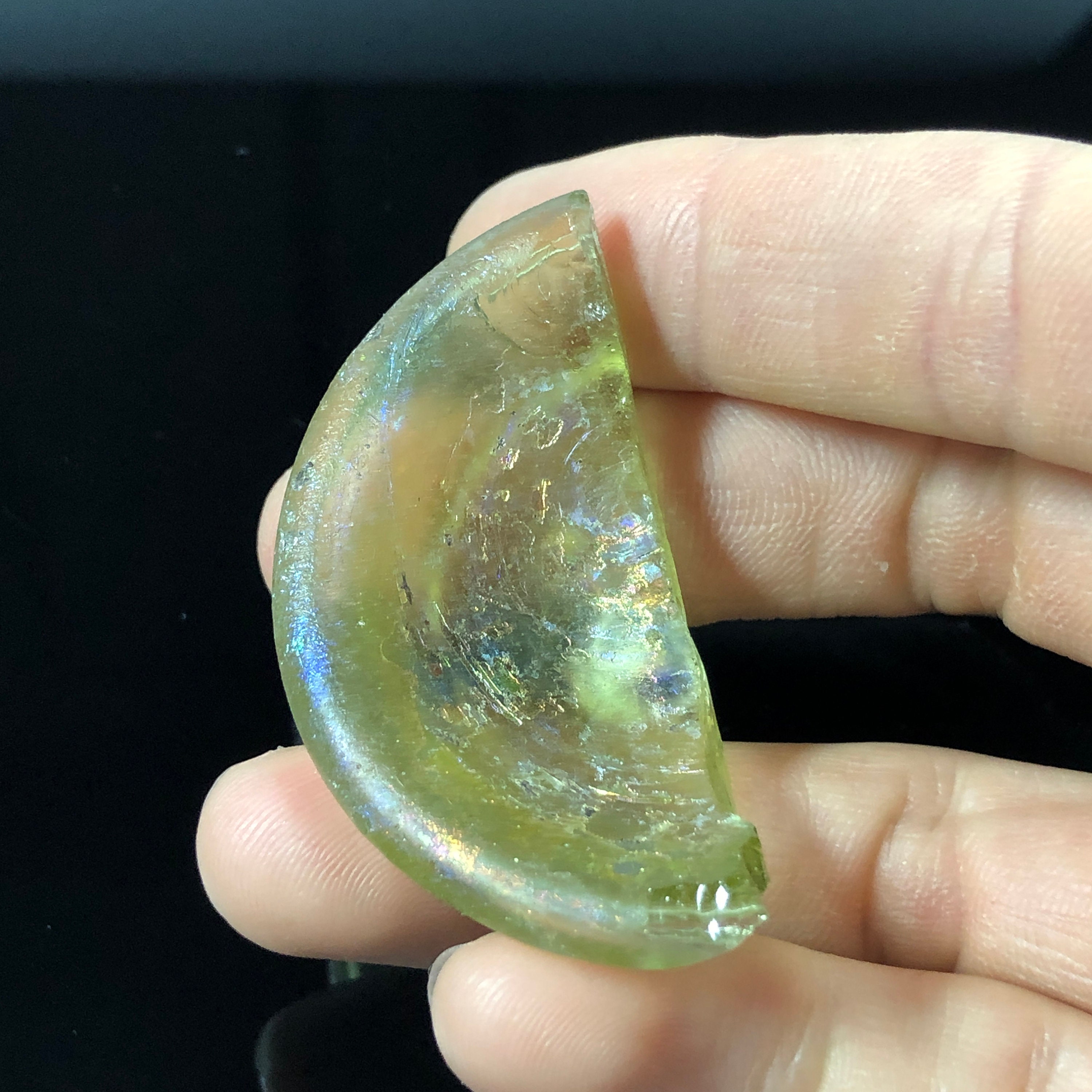 RAINBOW Patina Ancient Roman Glass Amazing Rainbow Patina - Etsy Canada