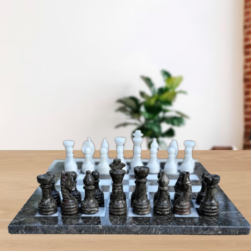 Stone Chess Set - Etsy