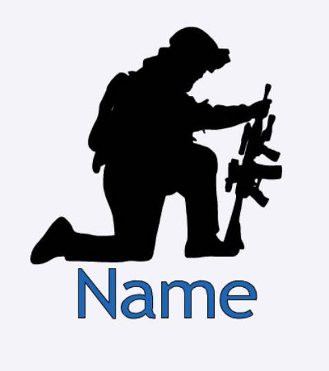 Soldier Decal, Military Vinyl Decal, Car Decal, Support T Troop Decal ...