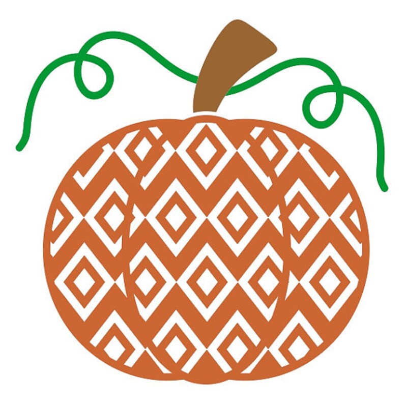 Pumpkin Decal, Pumpkin Vinyl Decal, Water Bottle Decal, Glass Block ...