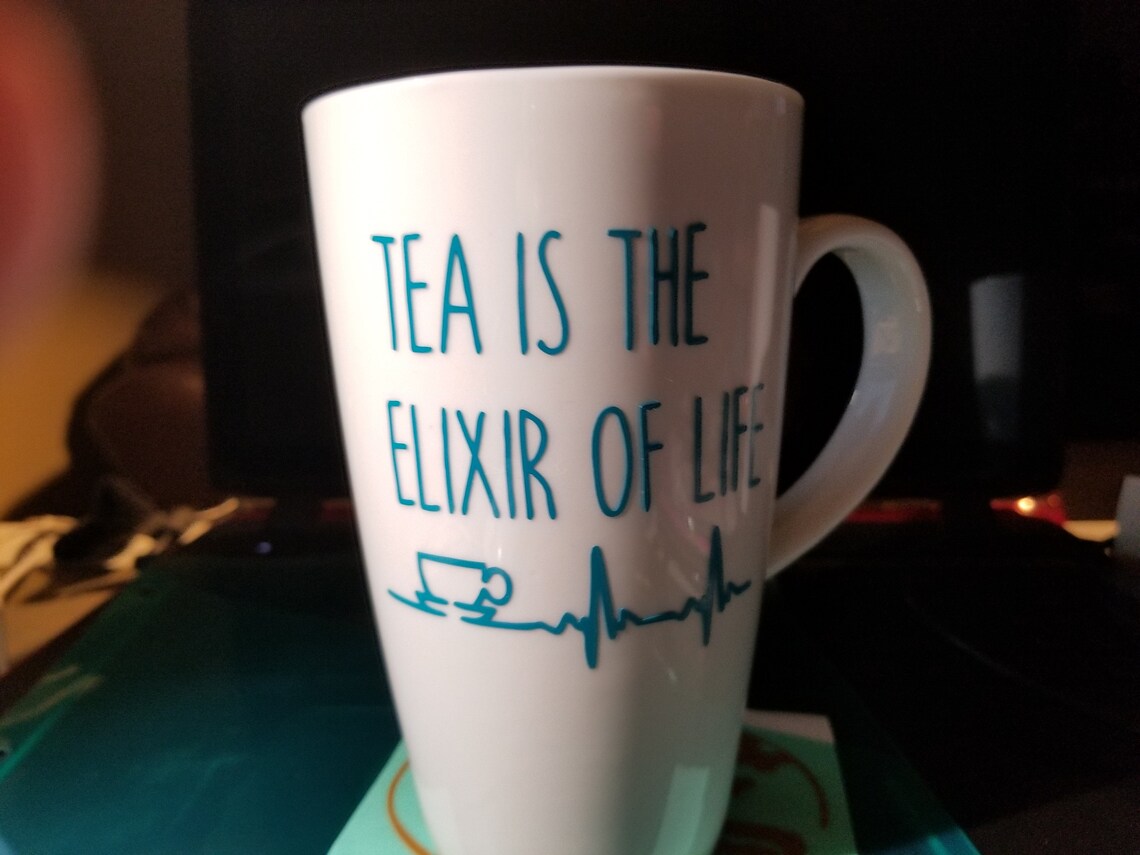 Tea Time Tea Lovers. Vinyl Decal Decals for Cups Lap Top - Etsy