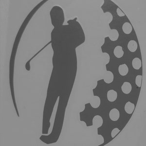 Golf,golf Life,golf Decal,golf Lovers,laptop Vinyl Decal,golf Decal for ...