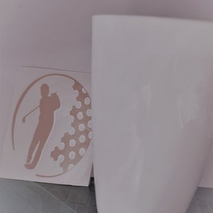 Golf,golf Life,golf Decal,golf Lovers,laptop Vinyl Decal,golf Decal for ...
