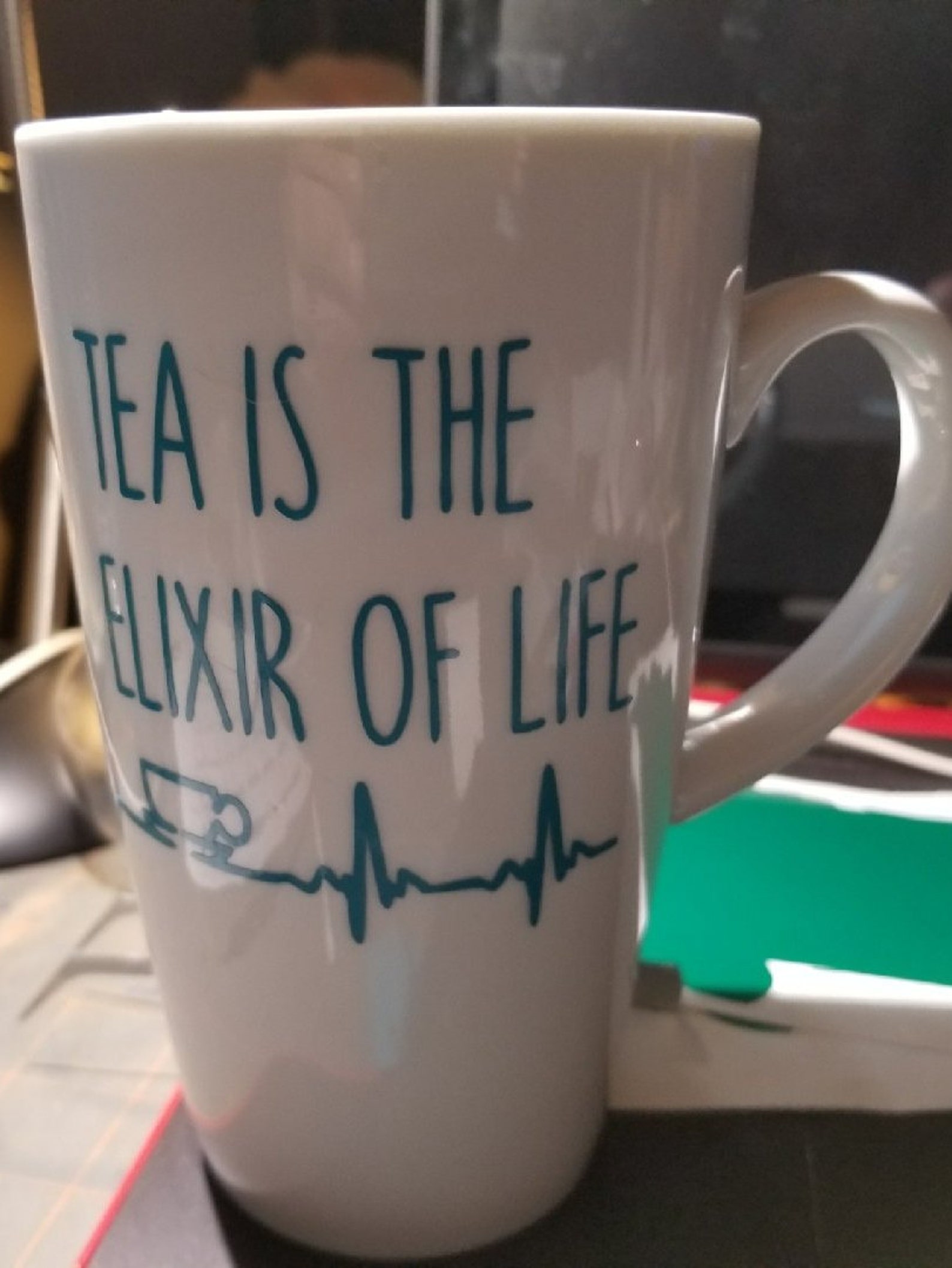 Tea Time, Tea Lovers. Vinyl Decal, Decals for Cups, Lap Top Decal ...