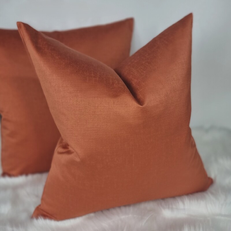 Orange Euro Sham - Etsy