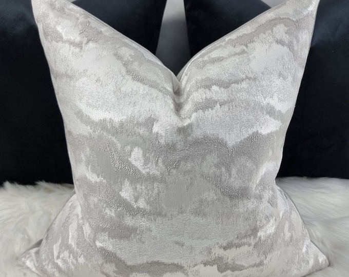 Art Mosaic Bronze & Gold Luxury Cushion Cover Glamorous Fabric, Modern ...