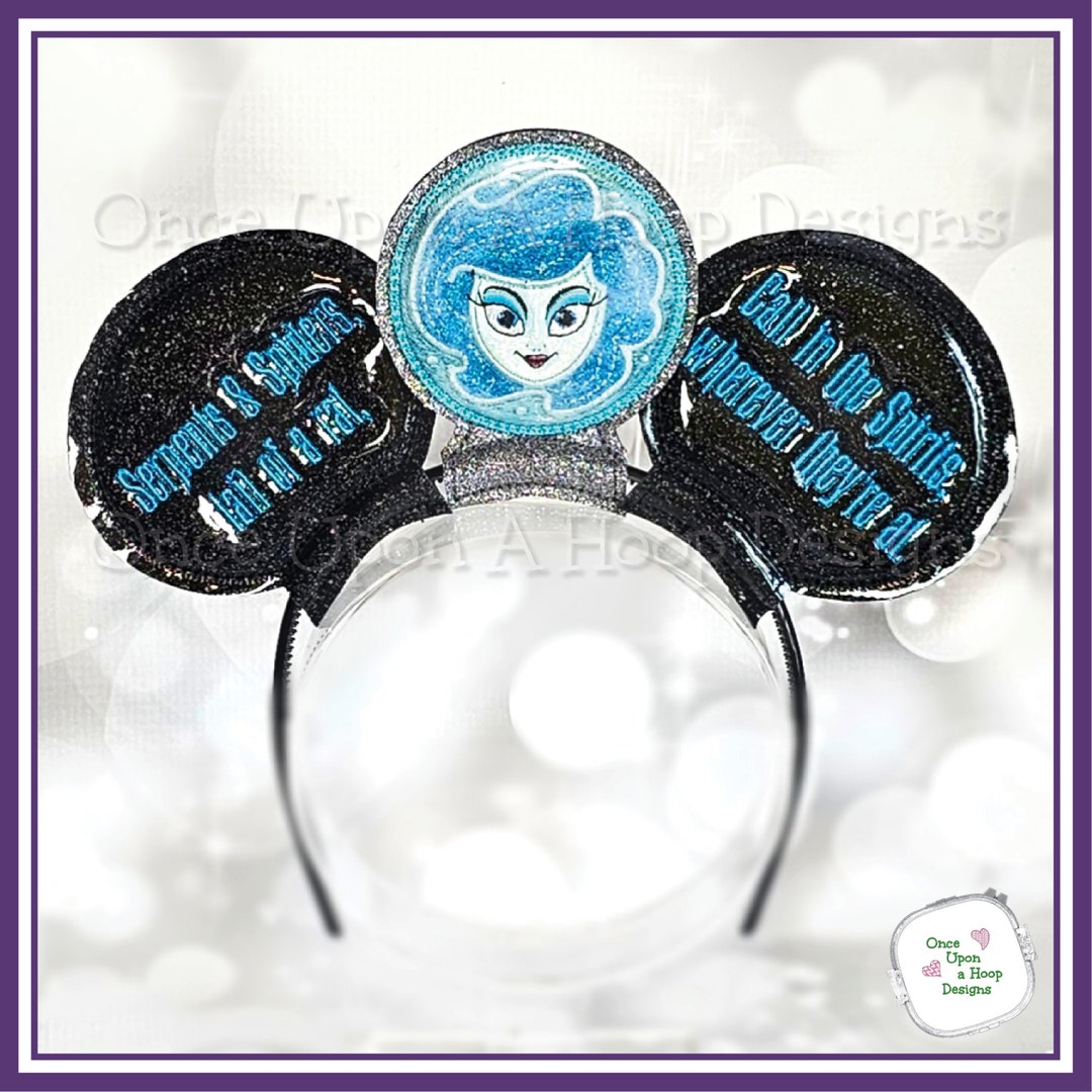 Madam Leota (3 Piece SET) ITH Digital Machine Embroidery Design ...
