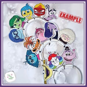 Inside Emotions #1 Headband Toppers Set (5 Pieces) ITH Digital Machine ...