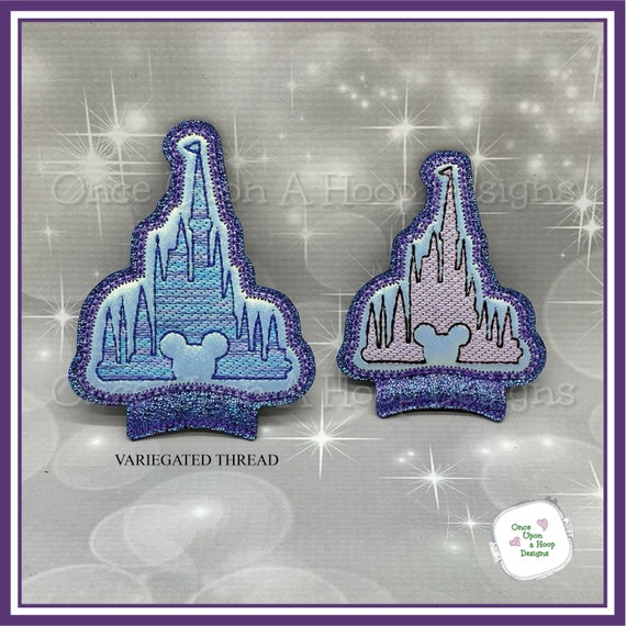 Sketchy Mouse Castle Center Add-on ITH Digital Machine - Etsy