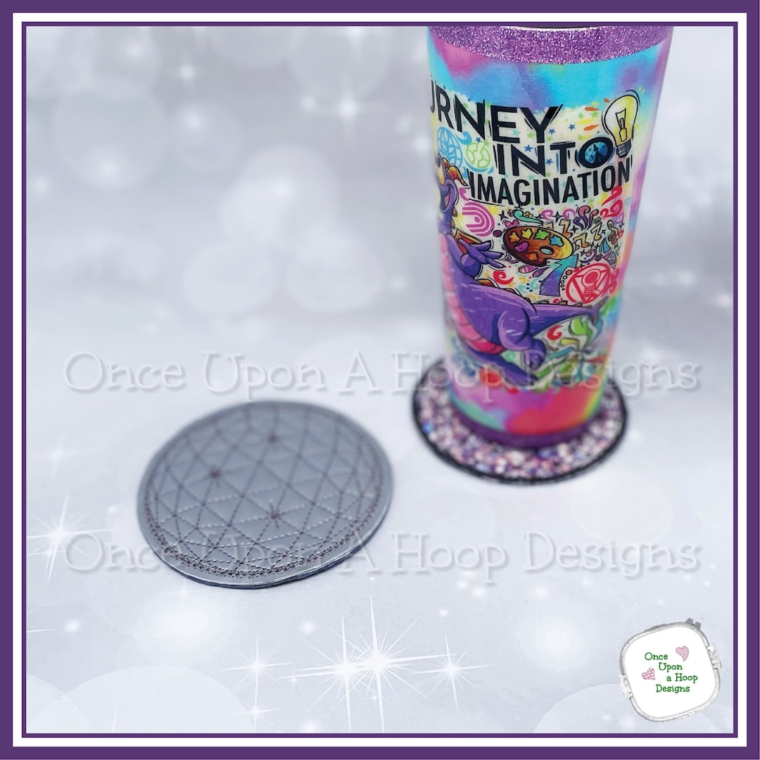 Spaceship Geodesic Sphere Coaster/mug Rug ITH Digital Machine ...