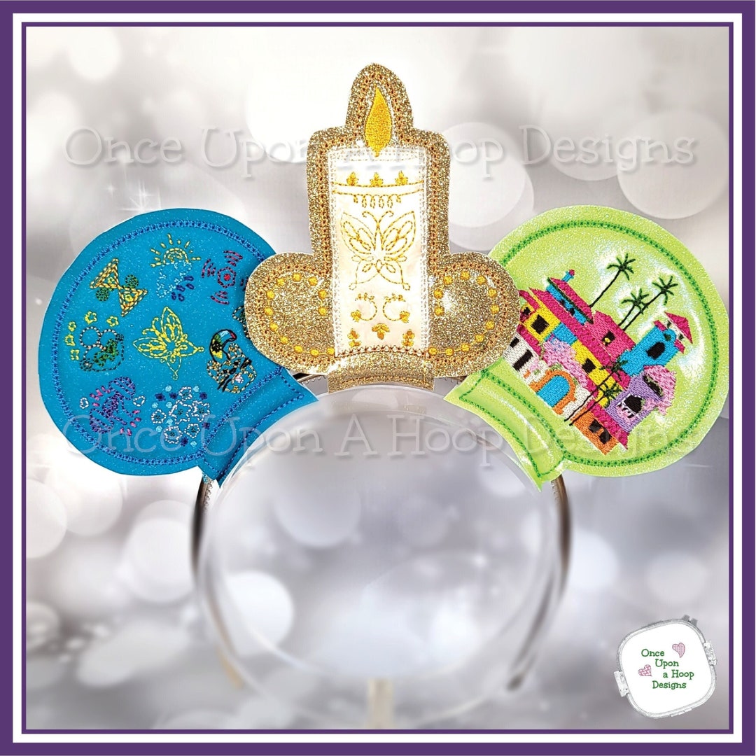 Magical House & Candle With Hidden Mira 3pc Set ITH Digital Machine ...
