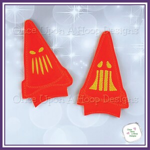 Franken-tow With Spooky Cones Mears Set 3 Pieces ITH Digital Machine ...