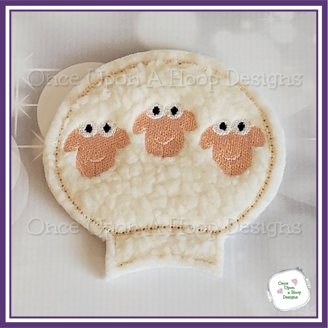 T.S. Bo's Lost Sheep Mear Add-on ITH Digital Machine Embroidery Design ...