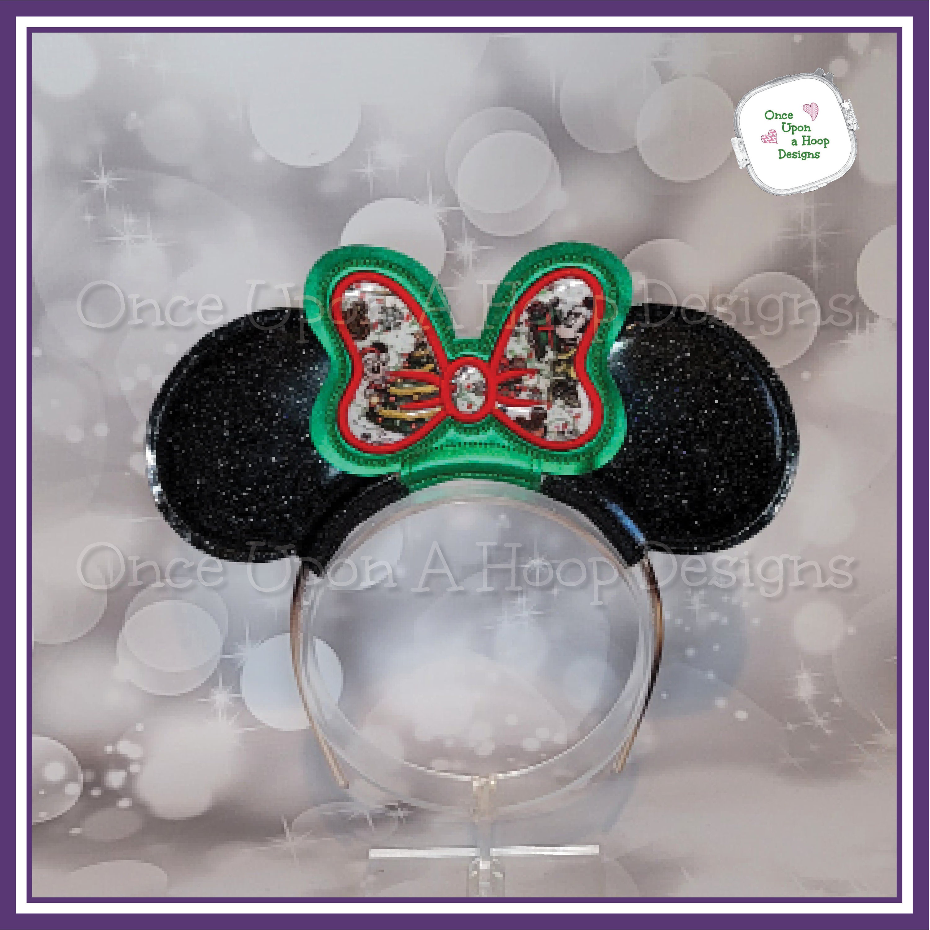 Basic Applique Flat Bow Center ITH Digital Machine Embroidery | Etsy