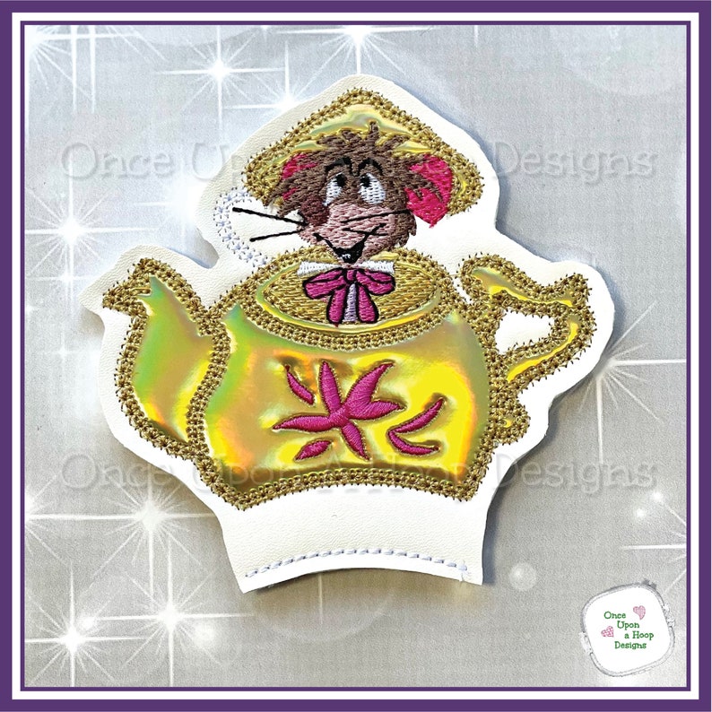 Crazy Tea Party Mears Set 3 Pieces ITH Digital Machine - Etsy