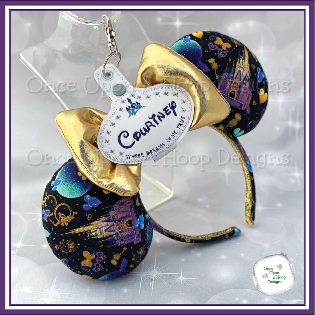 Cast Member Name Tag Mears Headband Holder ITH Digital Machine ...