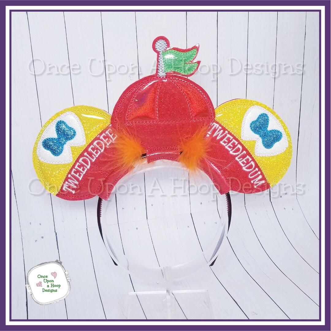 Alice Tweedle Brothers Mears Set (3 Pieces) ITH Digital Machine ...