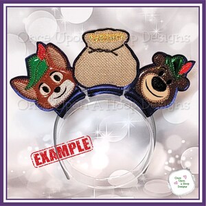 RH Robin, Little John & Wanted Poster Tree Mears Set (3 Pieces) ITH Digital Machine Embroidery ...