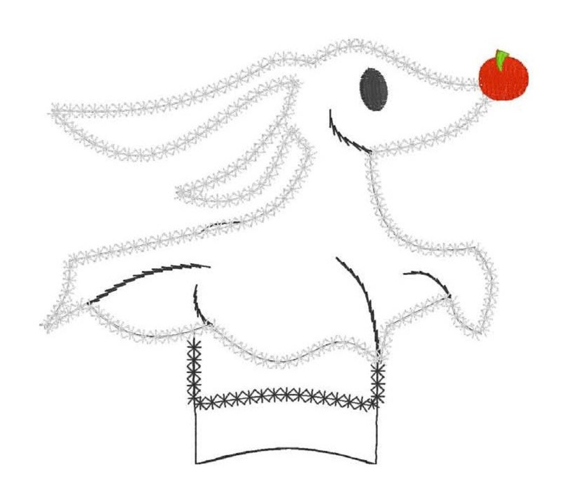 NBC Zero Center Add-on ITH Digital Machine Embroidery Design | Etsy