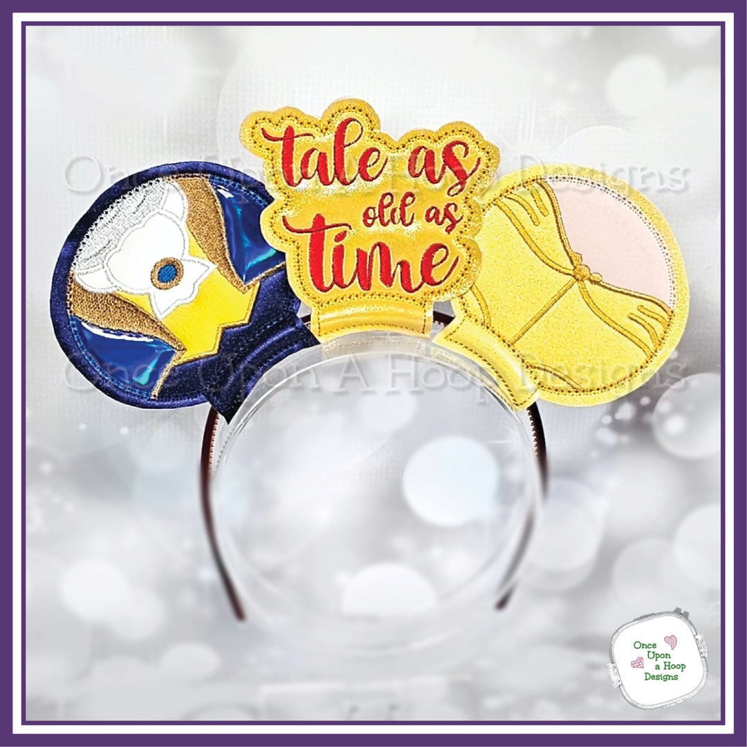 B&B Tale Old as Time Mears Set (3 Pieces) ITH Digital Machine ...