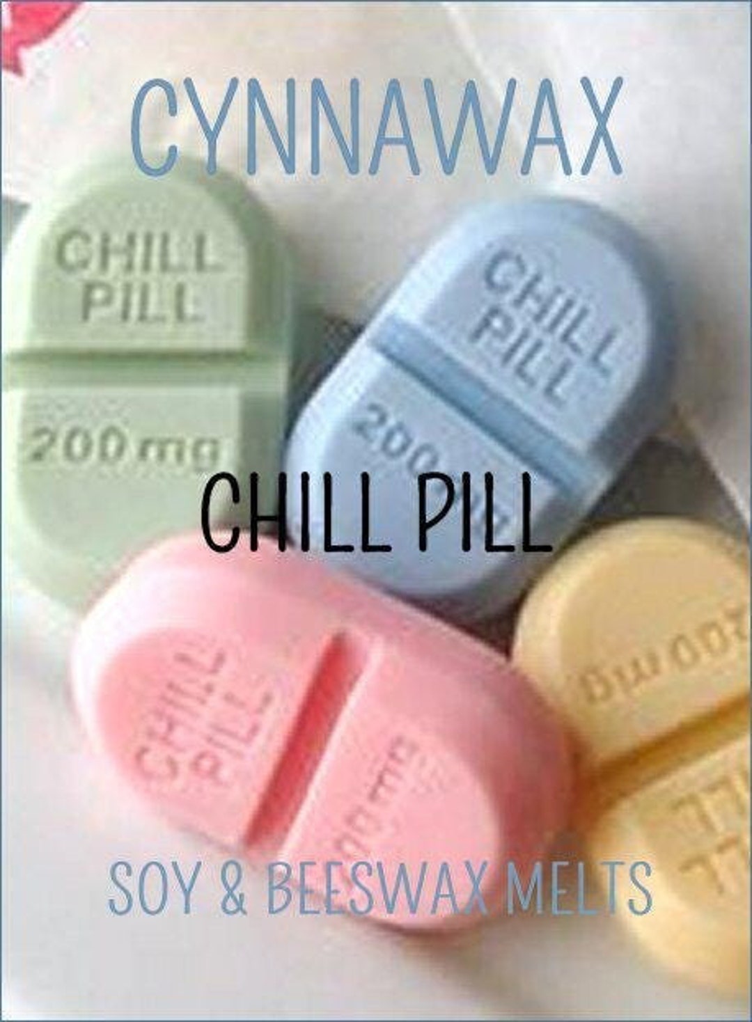 CHILL PILL Soy & Beeswax Melts - Etsy