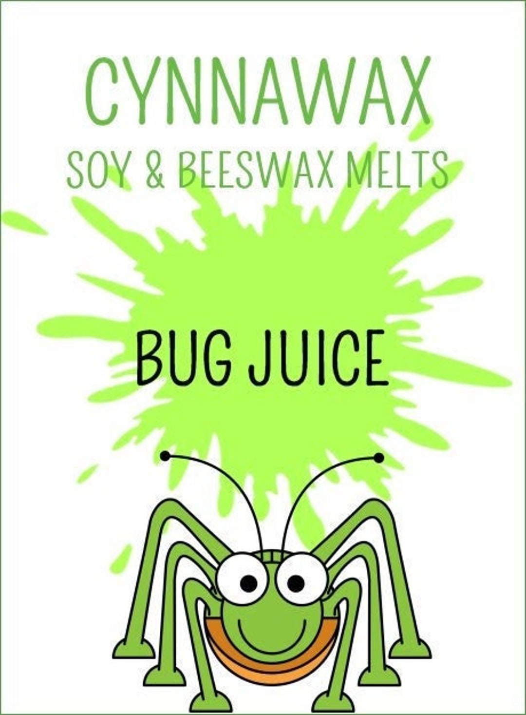 BUG JUICE Soy & Beeswax Melts - Etsy