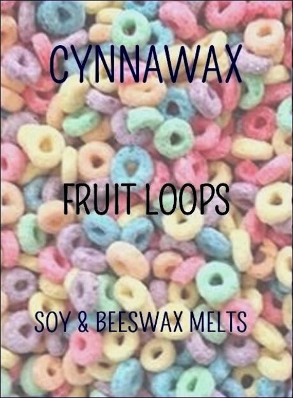 FRUITY LOOPS Type Soy & Beeswax Melts - Etsy