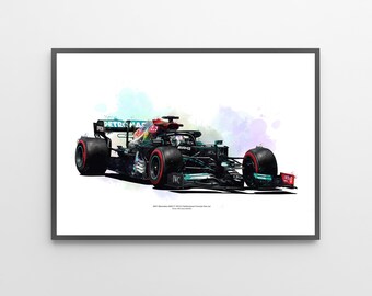 Lewis Hamilton Poster | Etsy