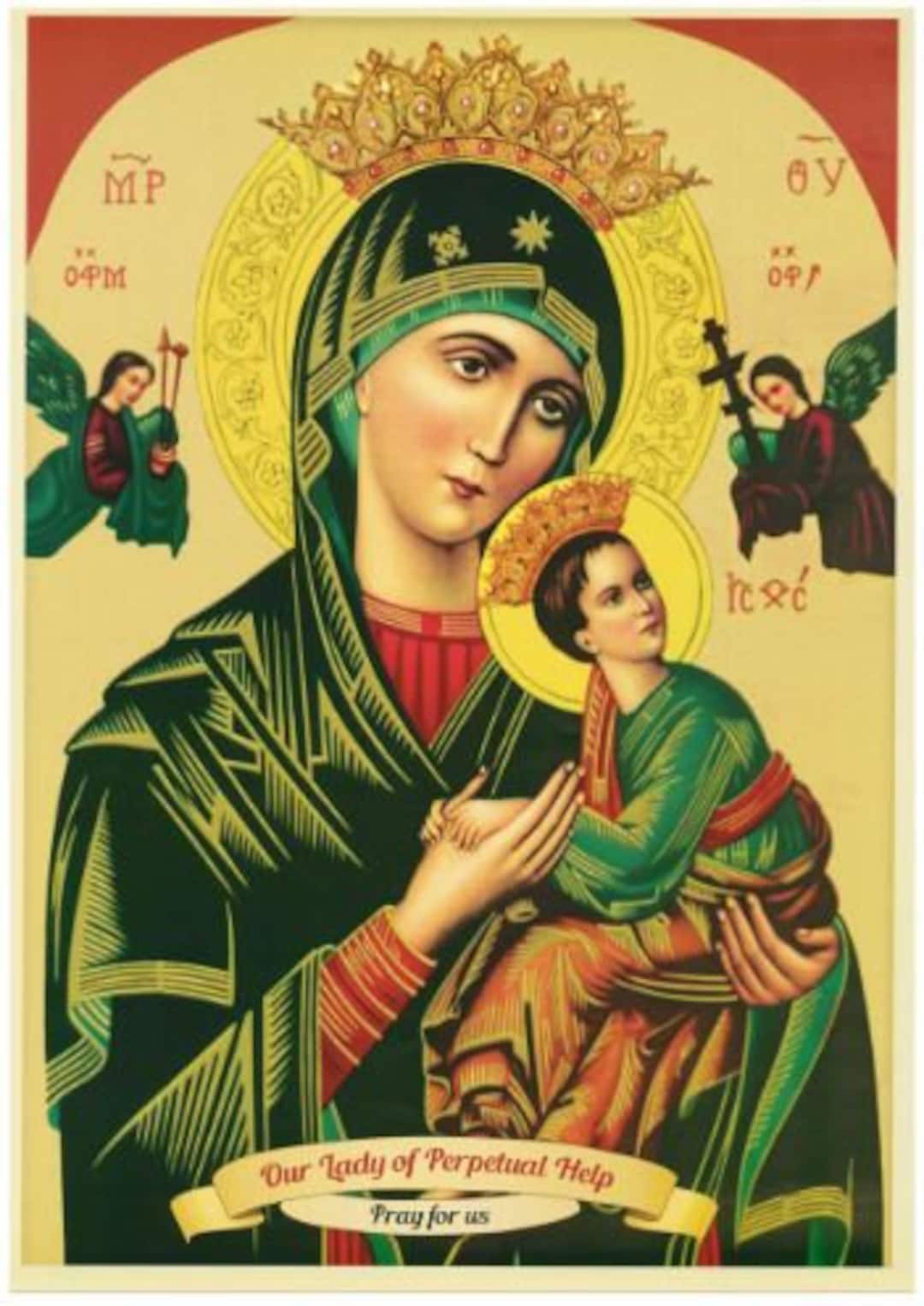 Our Lady of Perpetual Help - Etsy