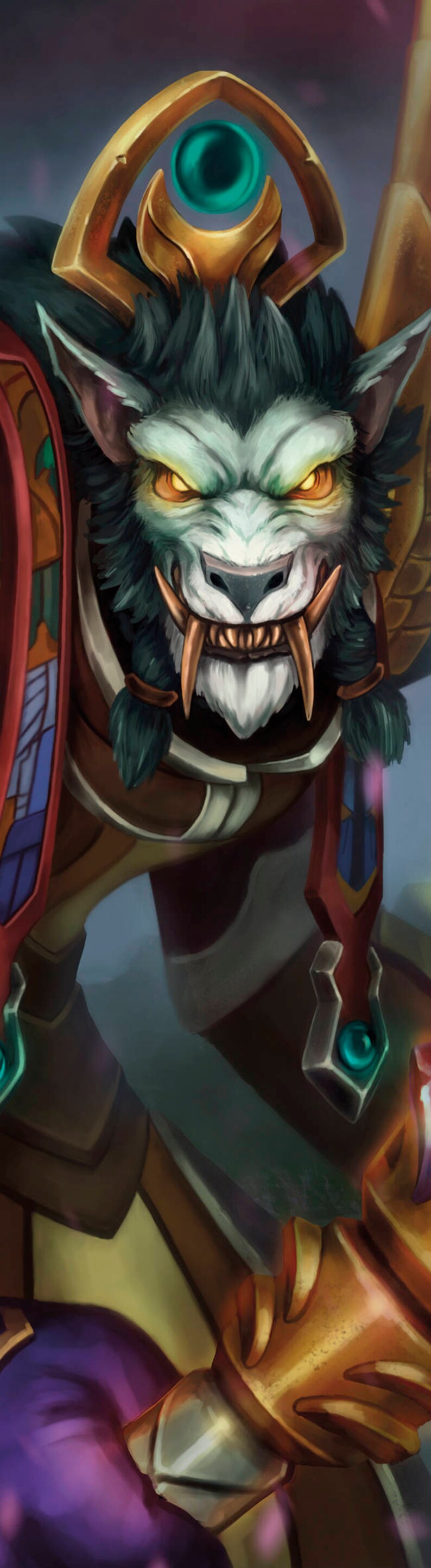 Warcraft Bookmark World of Warcraft Bookmark Warcraft Wolf - Etsy