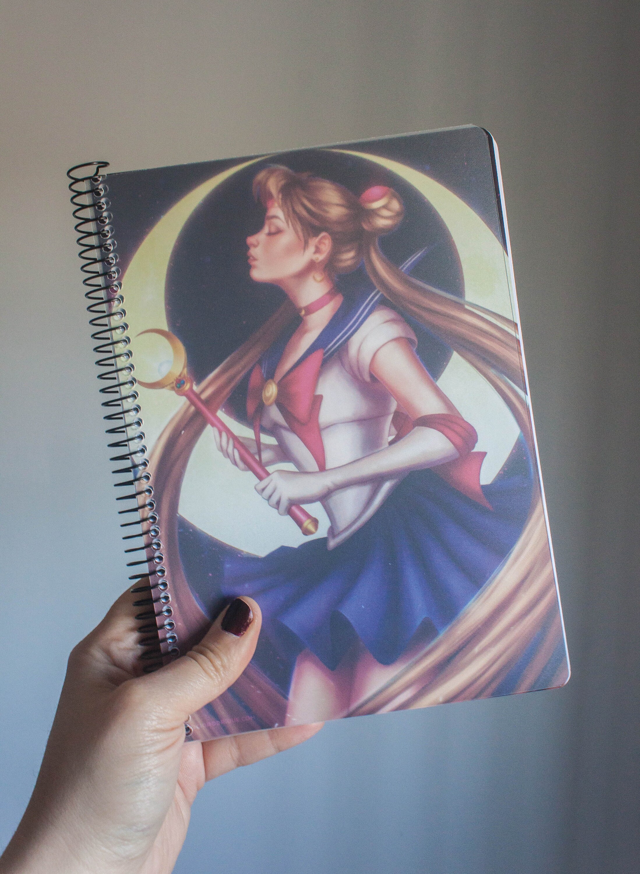 Sailor Moon Notebook Sailor Moon Notebook Spiral Sailor Moon | Etsy