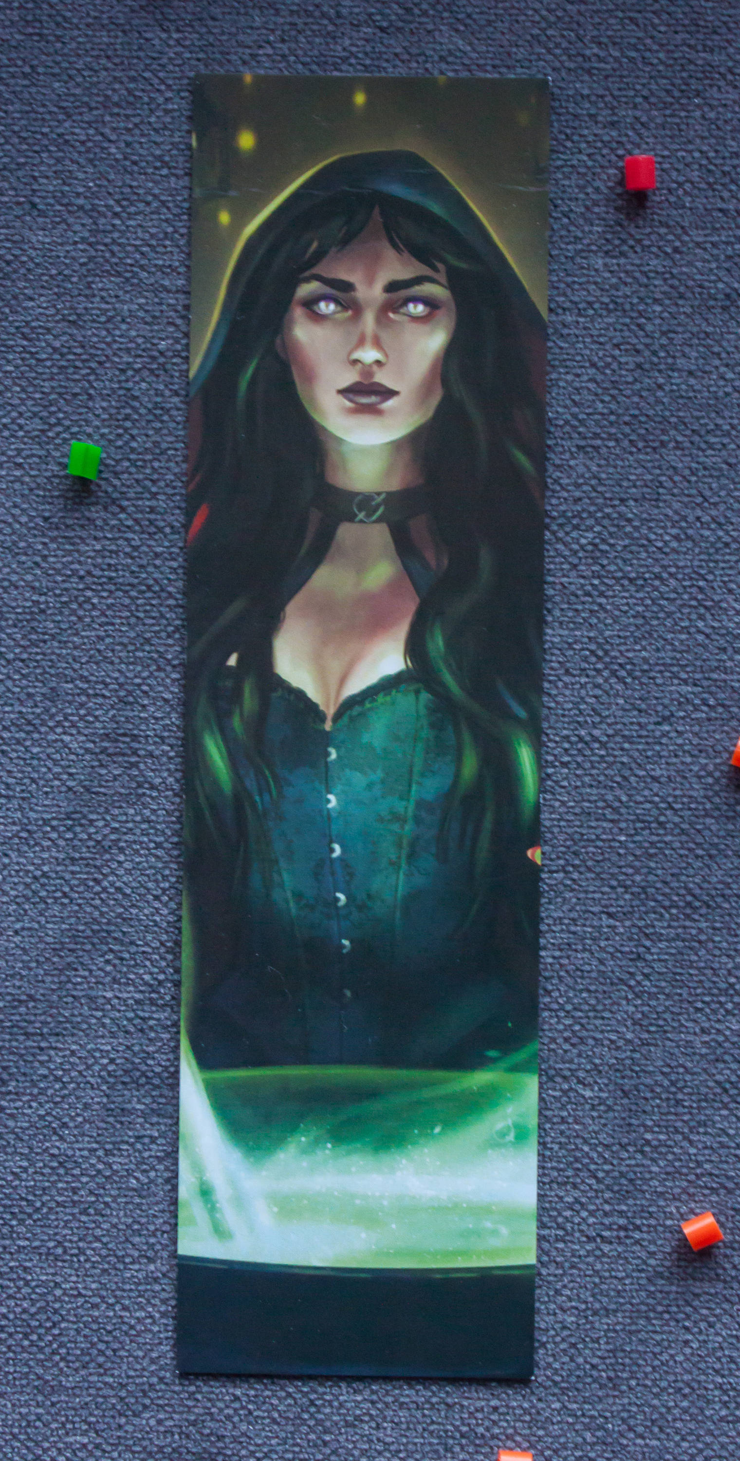 Witch Bookmark, Halloween Witch Bookmark, Witch Bookmark Paper ...