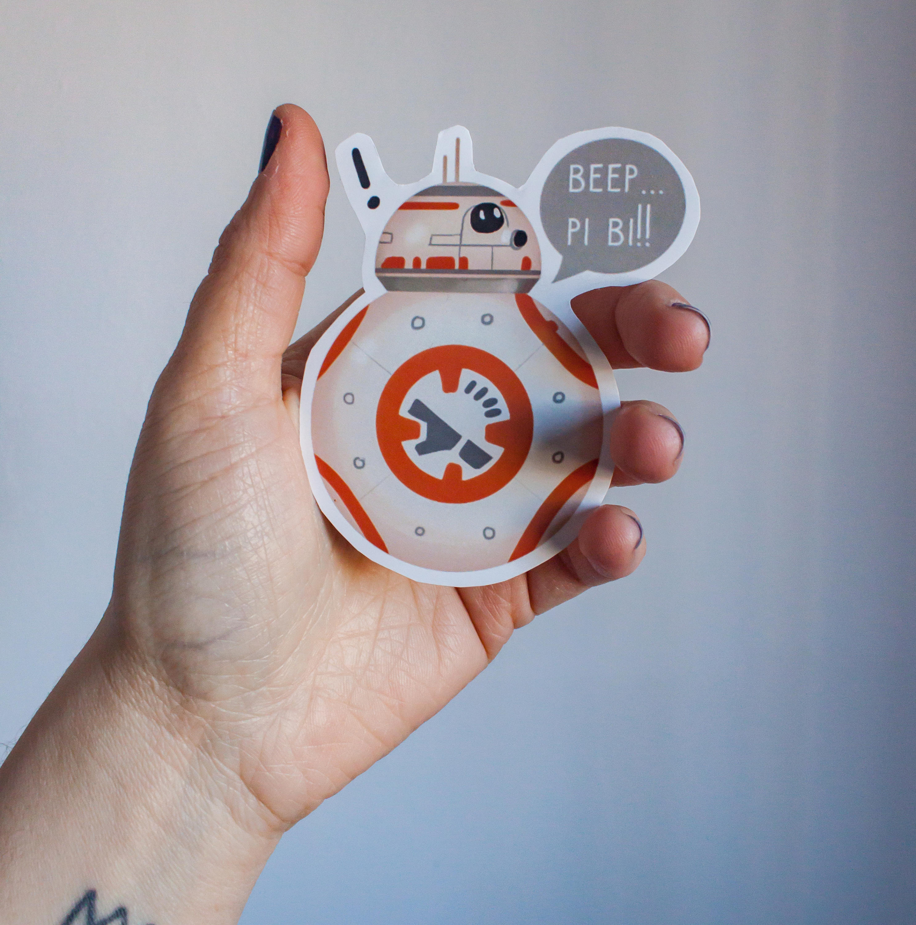 Miércoles Addams pegatina star wars pegatina bb8 pack | Etsy