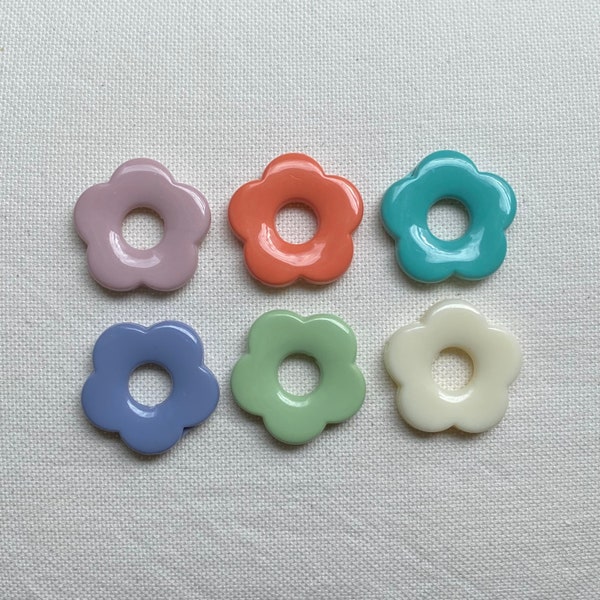 Resin Flower Beads - Etsy
