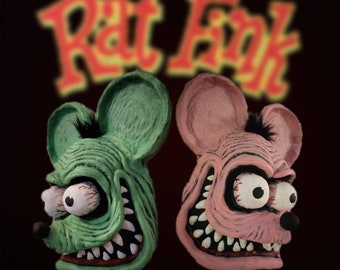Rat Fink Mask - Etsy