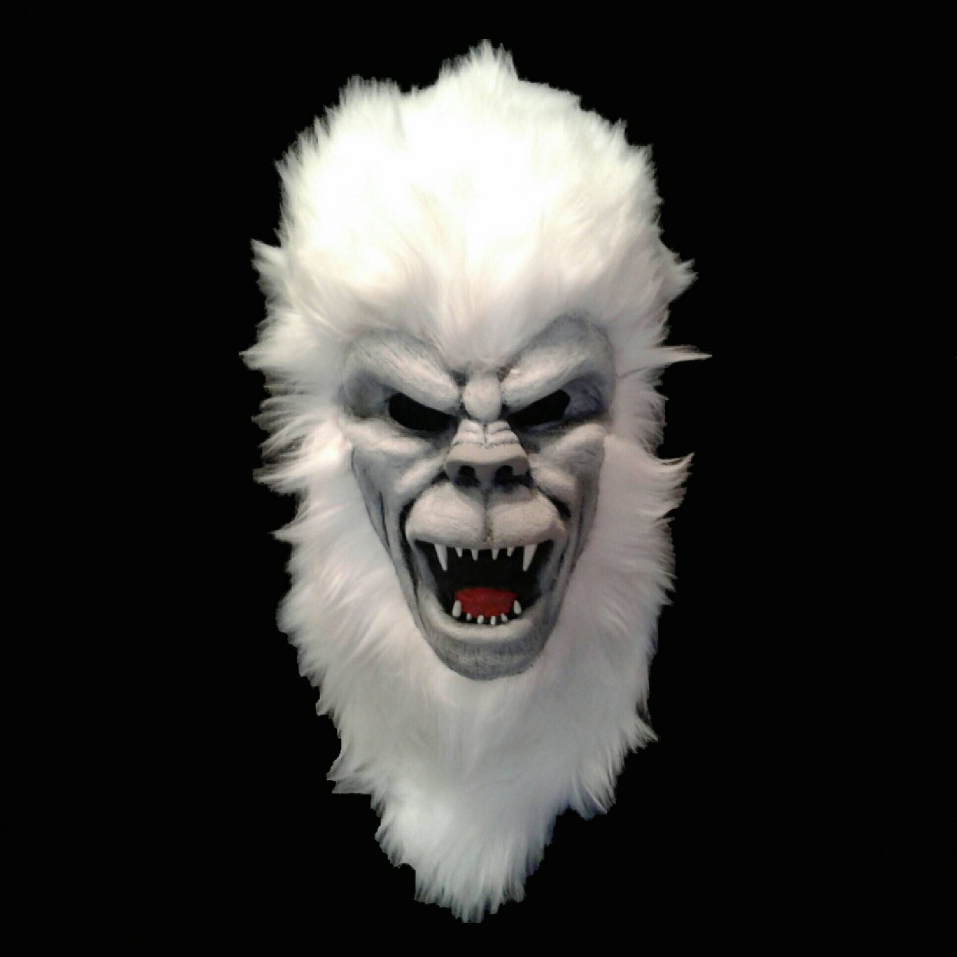 White Werewolf Latex Mask | Etsy