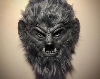 Werewolf Mask Custom Werewolf Mask-1980s Werewolf-halloween - Etsy