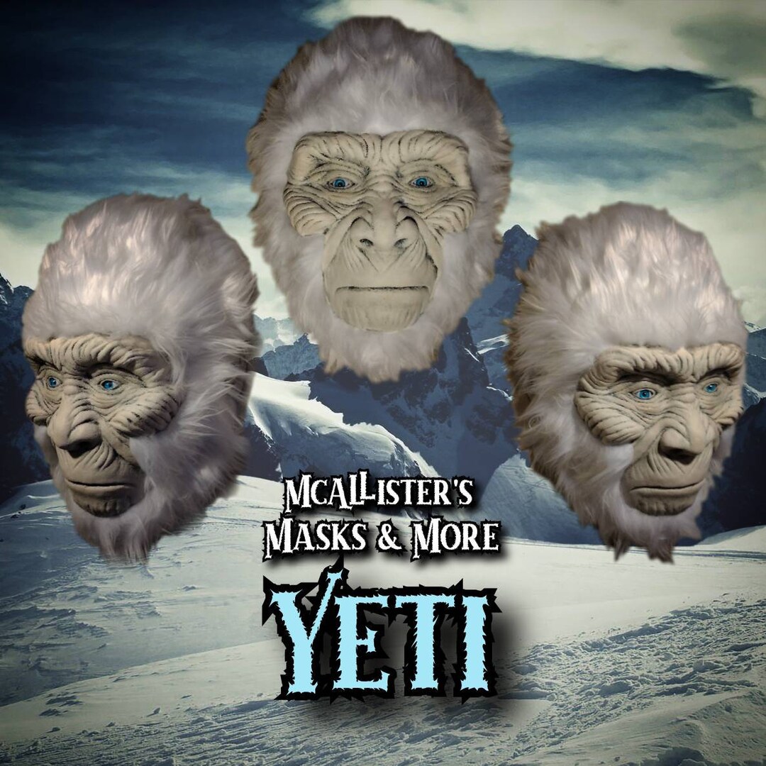 Lifesize Yeti Wall Mounted Head Etsy