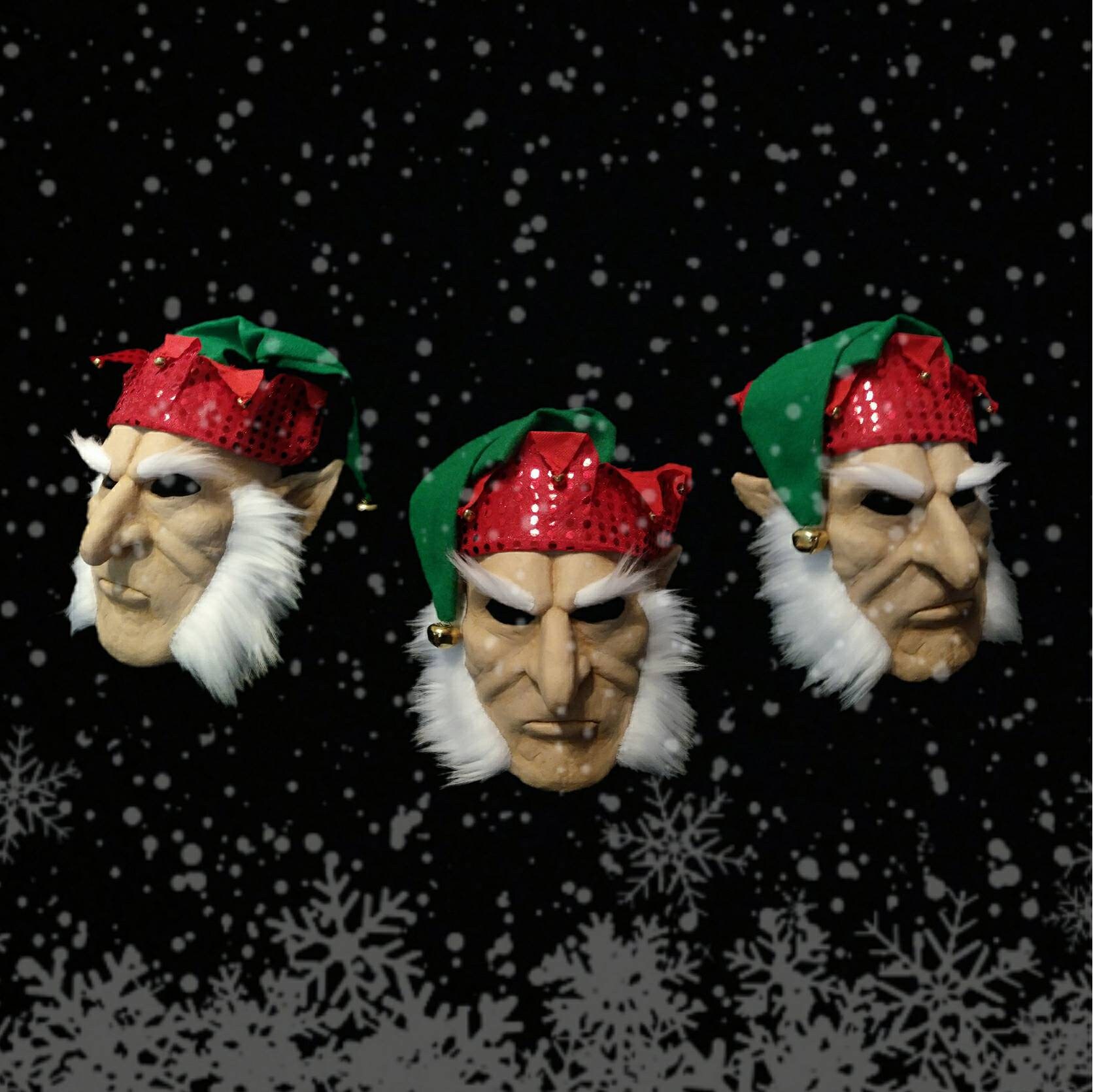 Creepy Elf Latex Half Mask - Etsy
