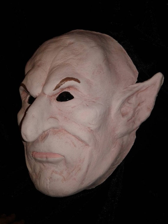 Troll/goblin Latex Half Mask - Etsy