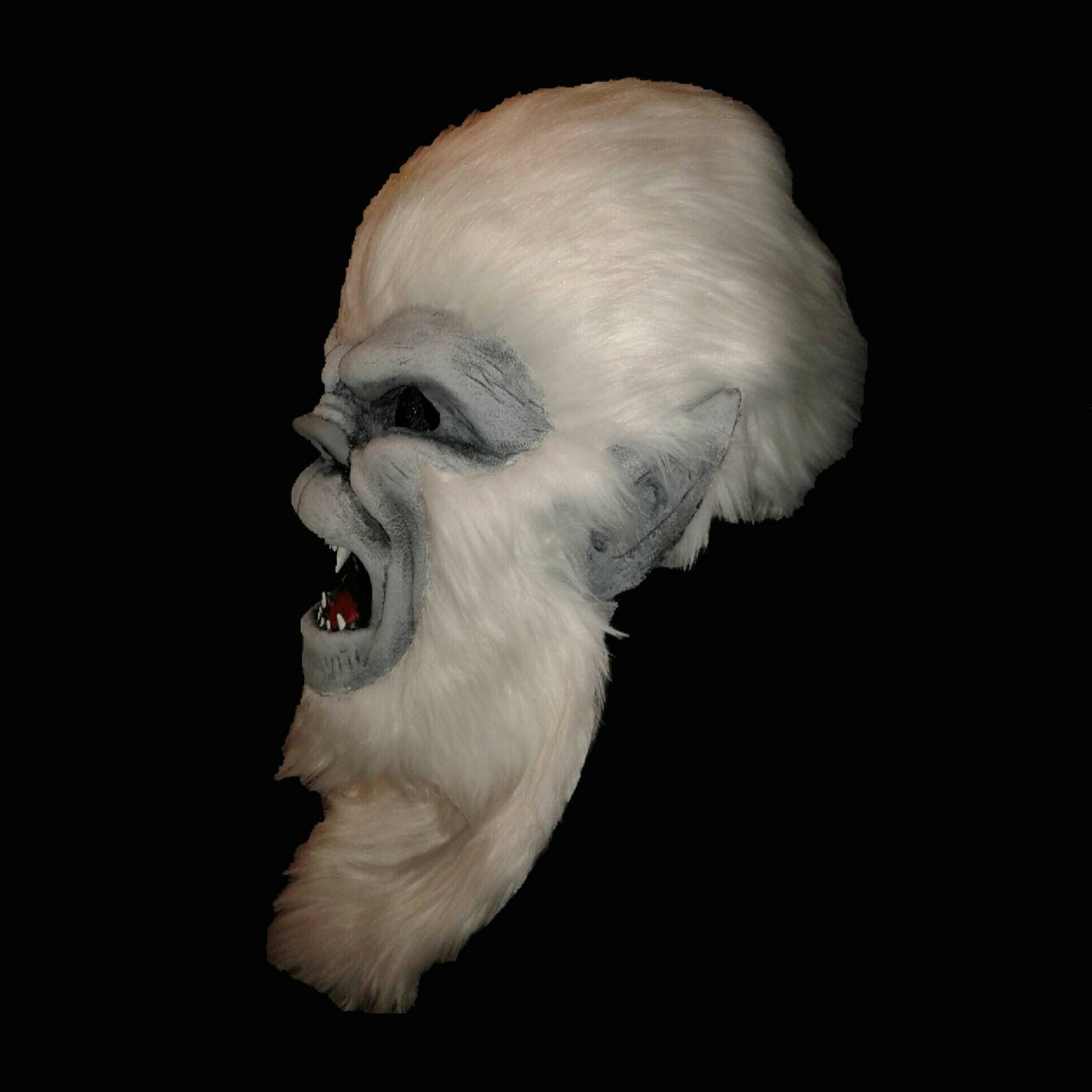 White Werewolf Latex Mask | Etsy