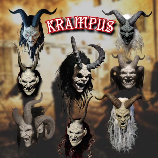 Krampus Mask - Etsy