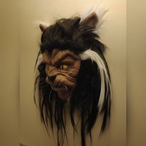 Thriller Werecat Wall Mounted Head or Latex Half Mask - Etsy