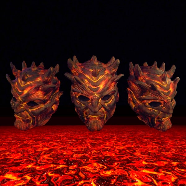 Gargoyle Mask - Etsy