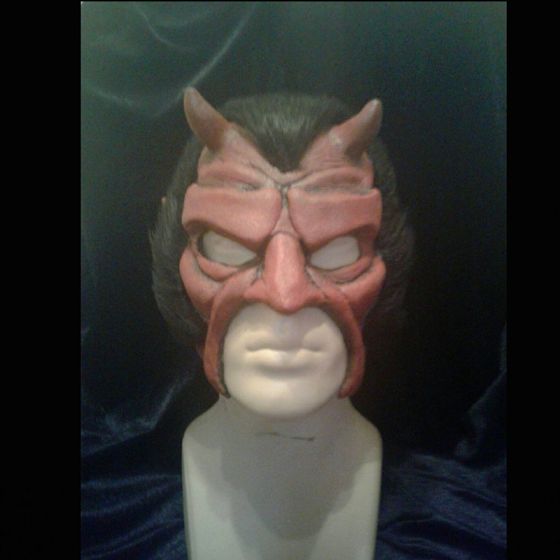 Devil Mask - Etsy