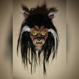 Thriller Werecat Wall Mounted Head or Latex Half Mask - Etsy
